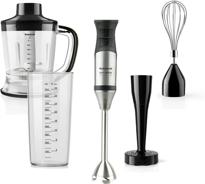 Taurus Stick With Accessories Stainless Steel 20 Speed Bapi 1200 Premium Complet 1200 W Hand ...