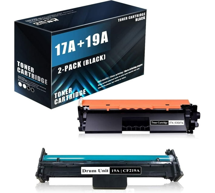 hp HP 19A / CF219A / 17A CF217A Drum & Toner Set Compatible-Colorink ...
