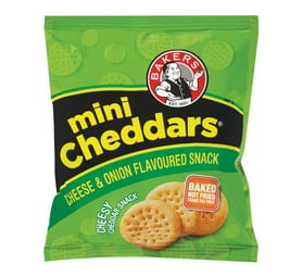 BAKERS Mini Cheddars Cheese (24 x 33G) | Makro