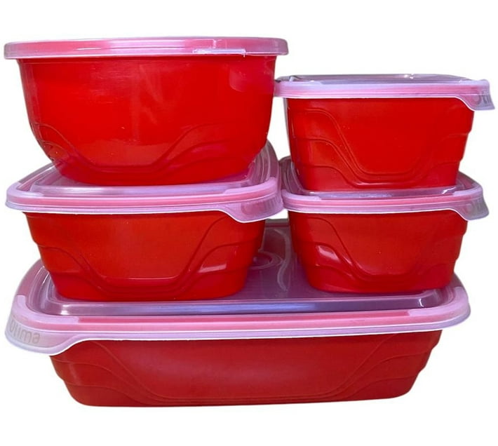 otima OTIMA049 5 Containers Lunch Box (5600 ml, Thermoware) | Makro