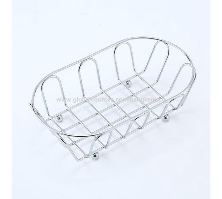 Someone’s in a Makro Food Presentation Baskets Chrome French Fry Holder ...