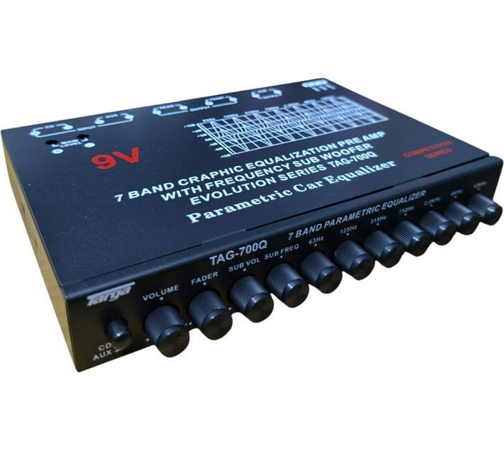 TARGA TAG-700Q Component Dash Mounted Rectangular Car Speaker (9 W) | Makro