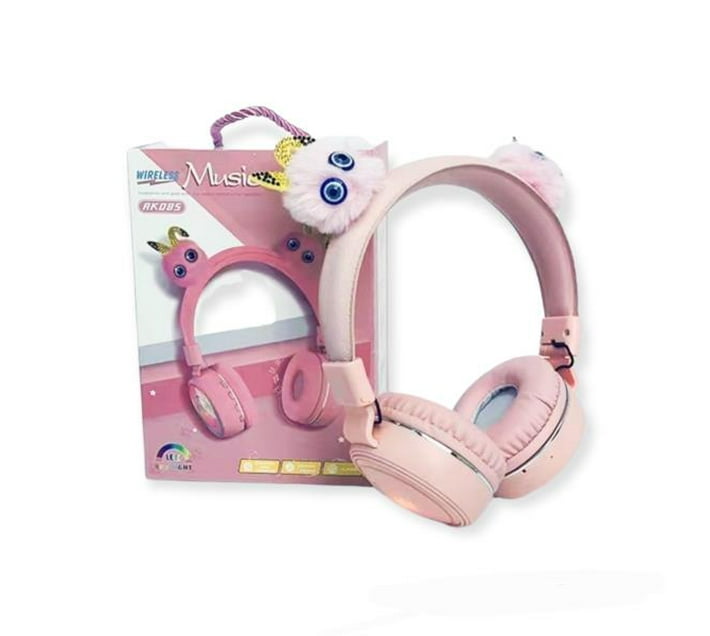 Someone’s in a Makro RK085 Cute Fluffy Bling Ears RGB Backlit Bluetooth ...