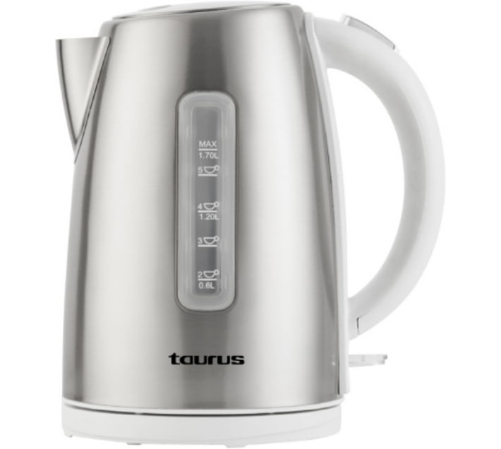 Taurus 360 Degree Arctic Cordless Stainless Steel Electric Kettle (1.7 ...