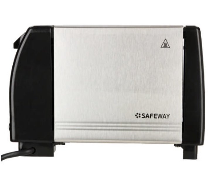 Safeway KAM-C30 900 W Electric Pop Up Toaster (Silver) | Makro