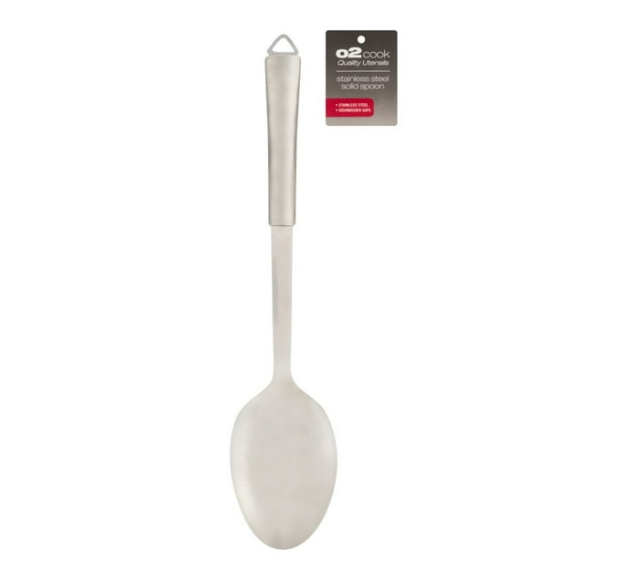 O2 Stainless Steel Solid Spoon | Makro
