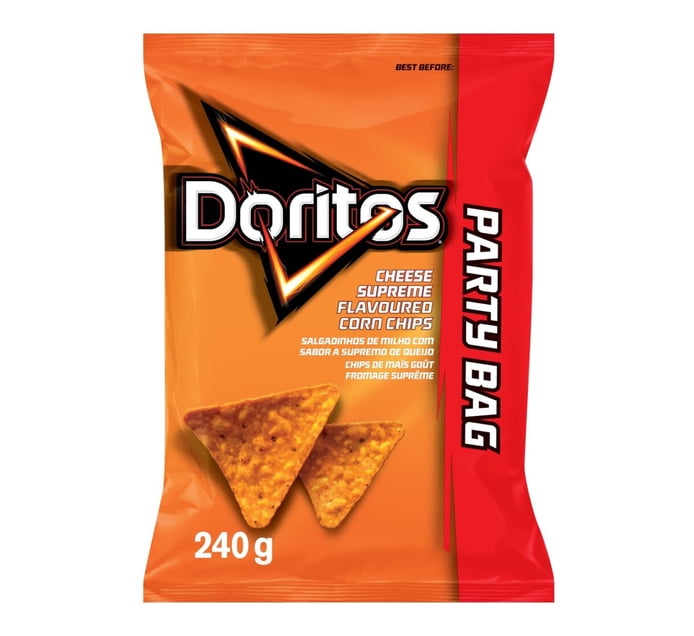 Someone’s in a Makro Doritos Corn Chips Cheese Supreme (240g) Mood