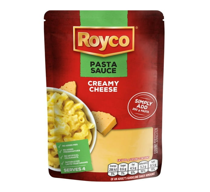 Buy Royco Wet Pasta Sauce 400g 4 Cheese in Bulk | Makro Business