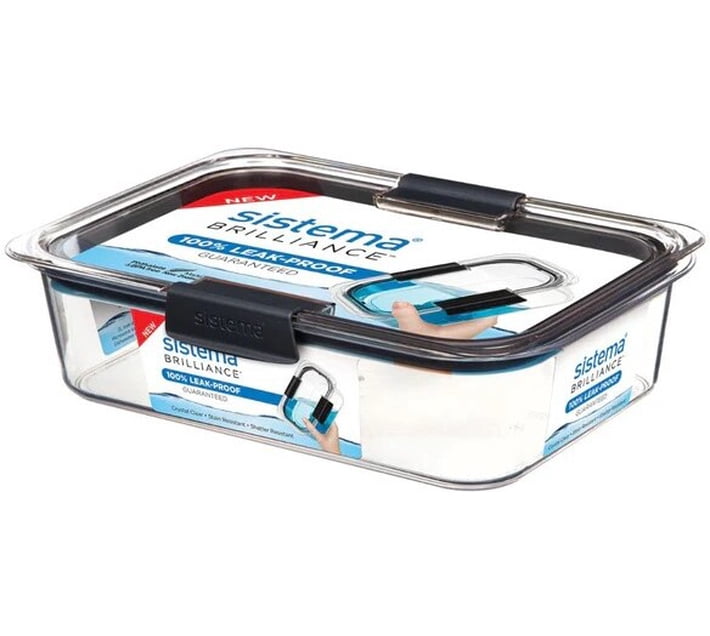Buy Sistema 2L Brilliance Lunch Box (2 ml) in Bulk | Makro Business