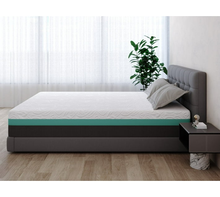 HYHDD Wendy 25 cm King Memory Foam Mattress (L x W: 188 cm x 183 cm ...