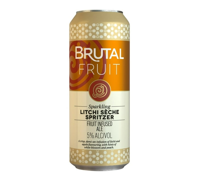 Brutal Fruit Litchi Seche Spritzer 24 X 500 Ml Makro