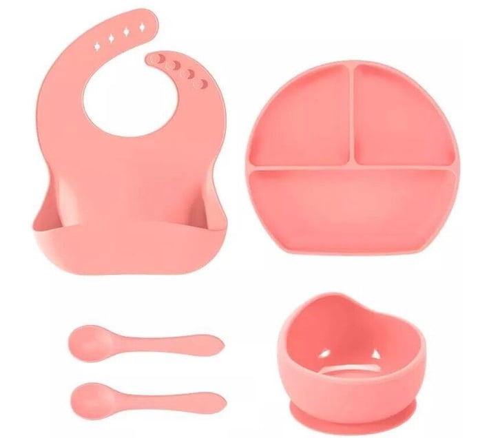 UMLILO LOGISTICS Silicone Baby Feeding Set - Silicone | Makro
