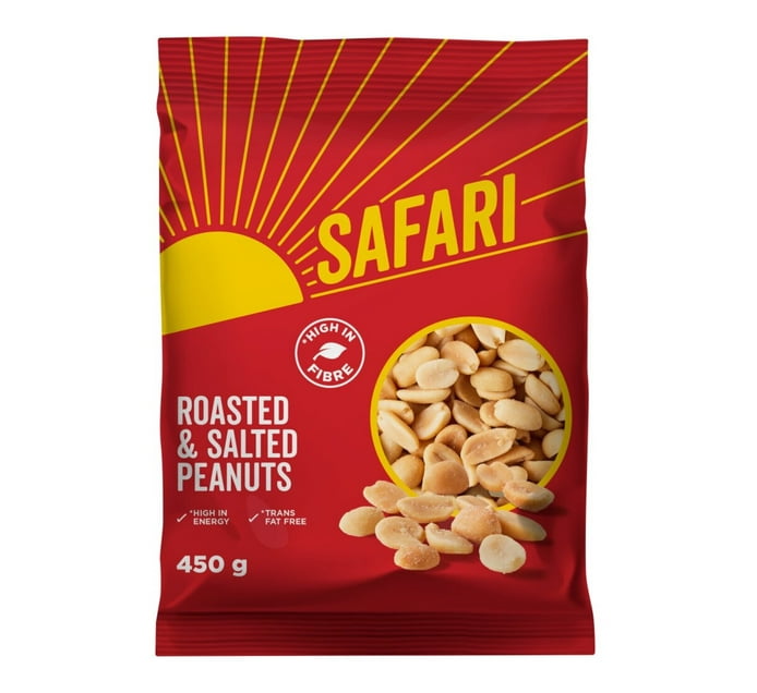 Safari Peanuts Roast & Salted (1 x 450g) | Makro