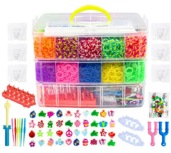 The Good Sport Art & Craft Rubber Elastic Loom Bands Crochet Knitting ...