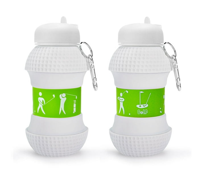Someone’s in a Makro Kids Collapsible Silicone Water Bottle - Golf Ball ...
