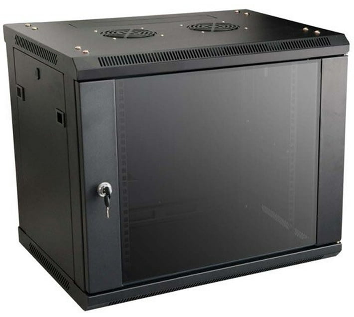 Linkbasic SKD-Cab9U Carbon Steel Wall Mount Cabinet (Finish Colour ...