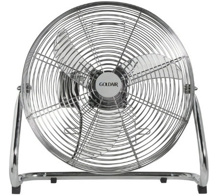 Buy Goldair Silver A++ 46 cm Floor Fan (Silver) in Bulk | Makro Business