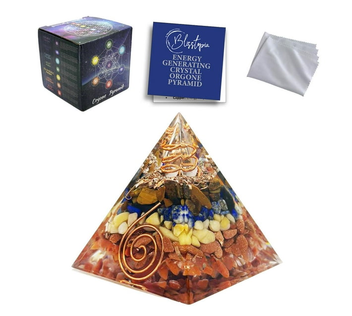 Someone’s in a Makro Orgone Crystal Pyramid Copper Coil-Positive Energy ...