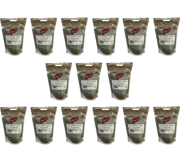 Scalli's Black Pepper Ground (15 x 100 g) | Makro