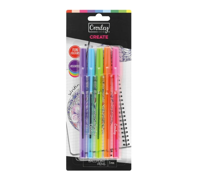 Someone’s in a Makro Croxley Create Ballpoint Pens 5-Pack Mood
