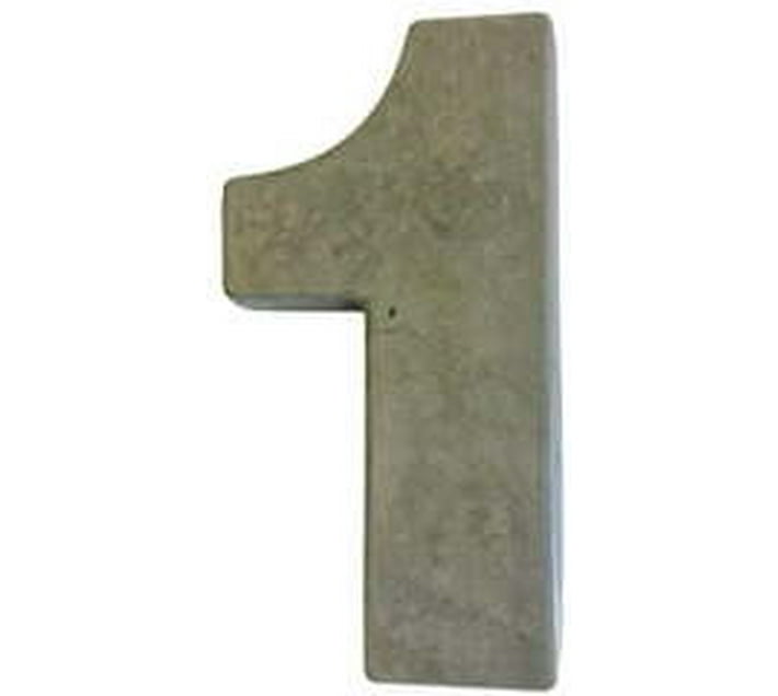 Concrete Creations Cape Town Floating concrete Address Number 1 (Grey ...