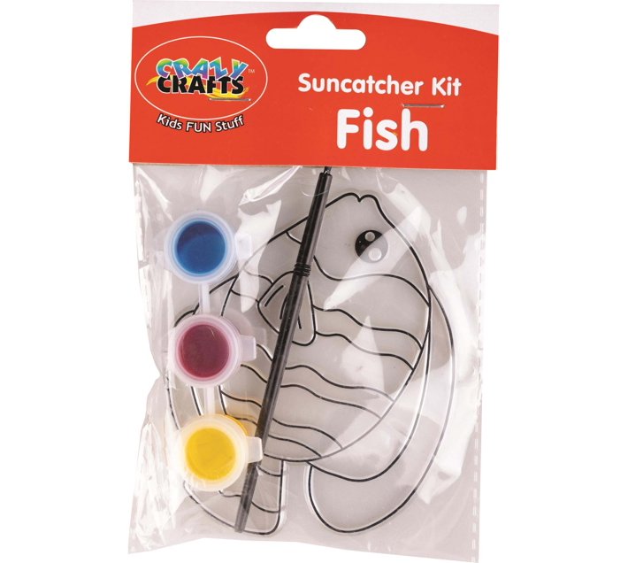 Crazy Crafts suncatcher kit - fish Craft Kits Art and Craft Kit ...