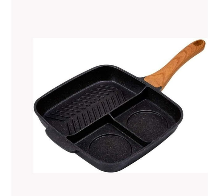 Generic NON Stick Frying Pan Pan 1 L capacity (Steel, Non-stick) | Makro
