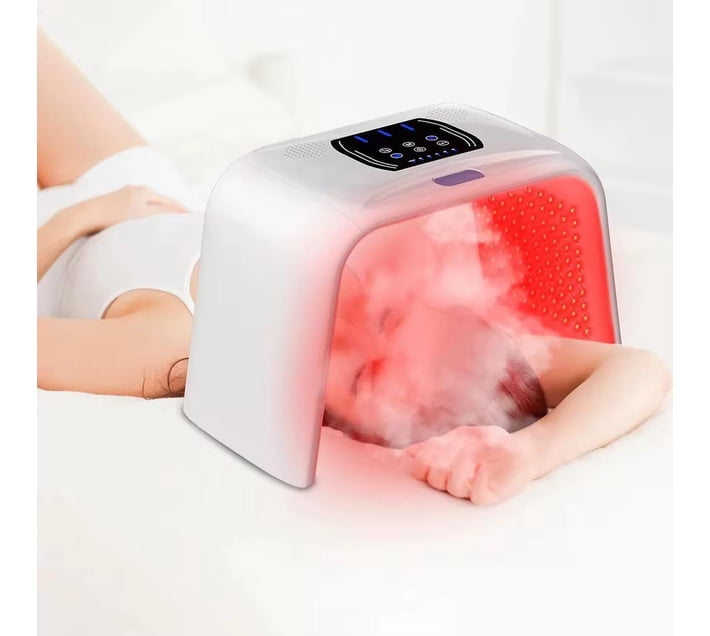 GLsa Led Light Therapy with Spray Function, 7 Colors Beauty Equipment ...