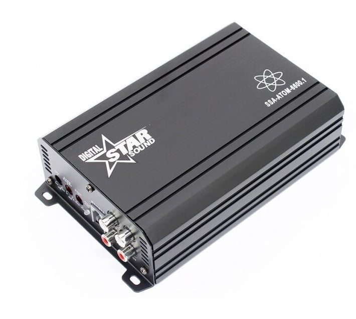 Star Sound SSA-ATOM-6600.1 Mono Class D Car Amplifier () | Makro