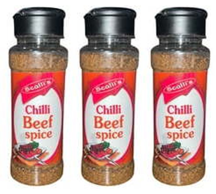Scalli's Scalli's Chilli Beef 3 Pack 200ml | Makro