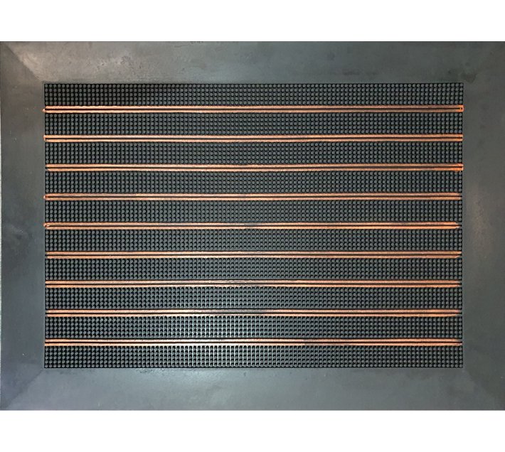MasterMat Rubber Door Mat (Multicolor, 60 x 80cm) | Makro