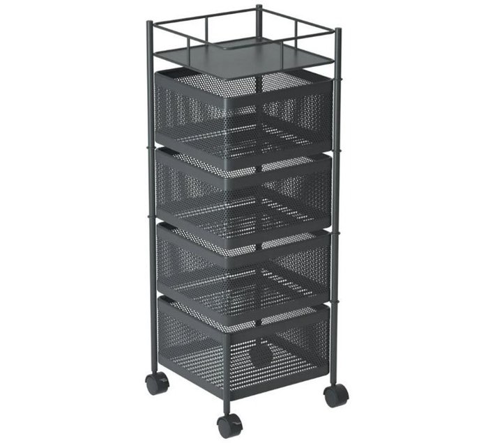 presh ssa100 Carbon Steel Kitchen Trolley (Knock Down) | Makro