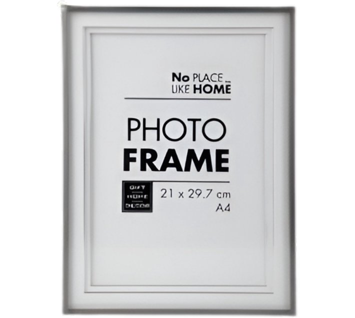 AZ Décor Plastic Wall Photo Frame (Silver, 1 Photo(s), 21x29) | Makro