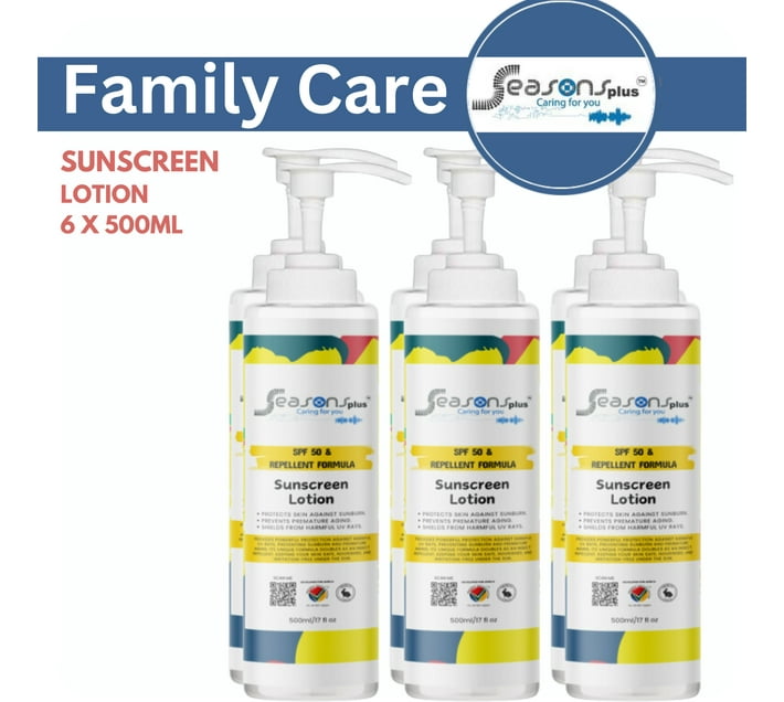 Buy SEASONS PLUS Sunscreen - SPF 50 PA+++ SUNSCREEN LOTION (500 ml) in ...