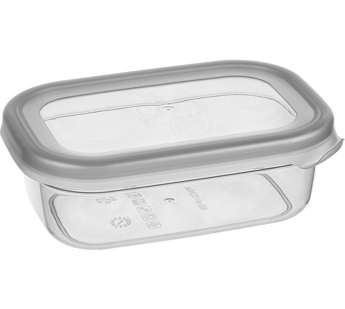 Foly Life Plastic Utility Container - 400 ml (Grey) | Makro