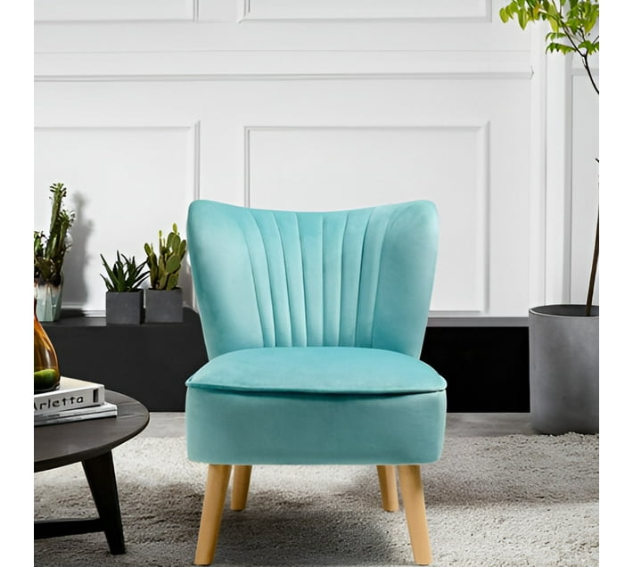 Penna furniture 92278675 Solid Wood Living Room Chair (Finish Colour ...