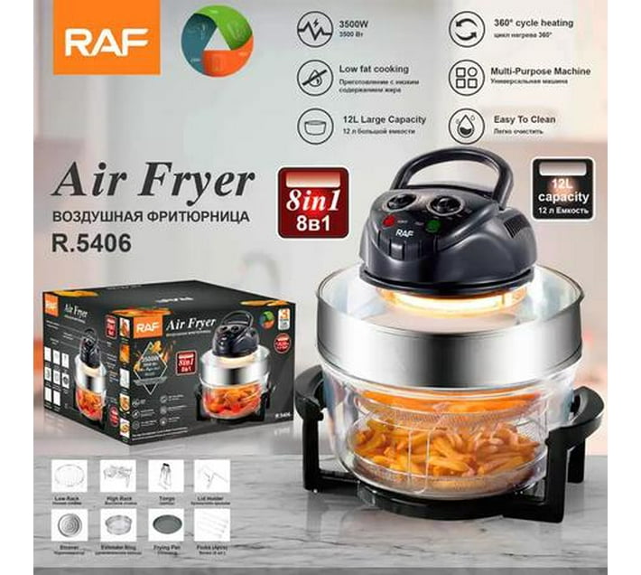 Someone’s in a Makro Raf Multi-cooker Glass Air Fryer Mood