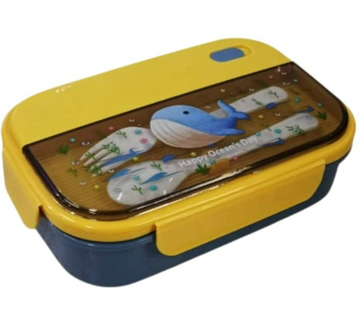 Generic 1206-3 21 x 14 x 6cm Kids 1 Containers Lunch Box (1200 ml) | Makro