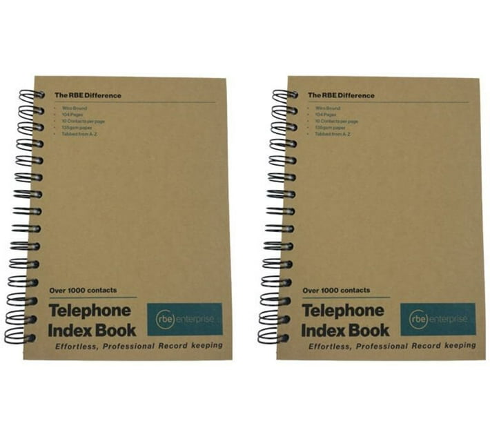 RBE RBEF0751-2 Telephone Index Book A to Z 2's | Makro