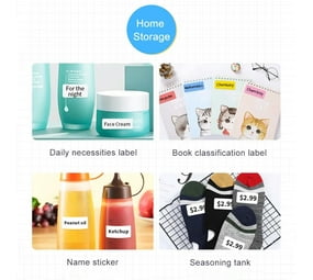 marklife Mini Handheld Portable Thermal Bluetooth Printer Barcode Label ...