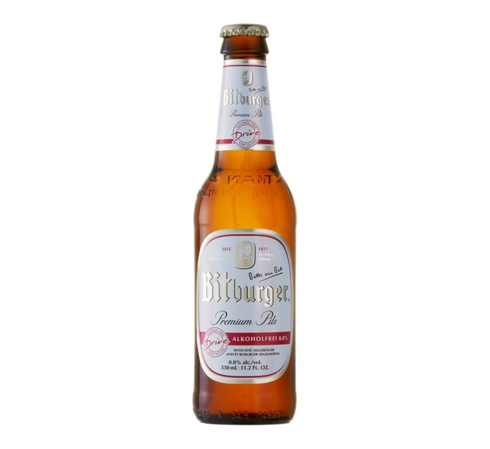 Someone’s in a Makro Bitburger Drive Bier NRB (6 x 330ml) Mood
