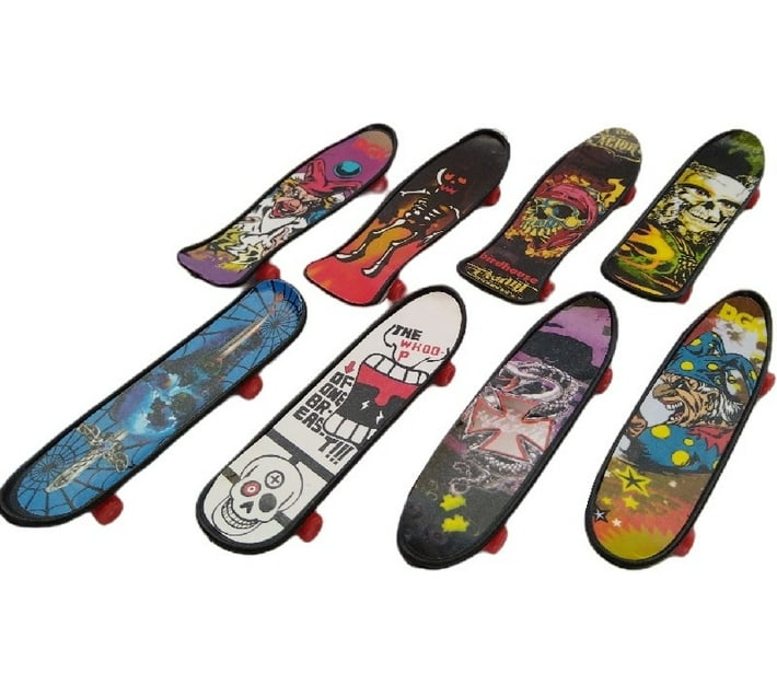Umlozi Finger Skateboards - 10cm - Set of 8 Assorted - Fidget Toys ...