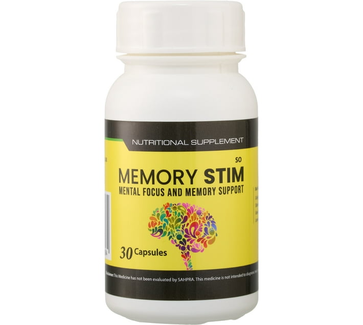 Memory Stim, Mental Focus and Memory Support (30 Capsules) | Makro