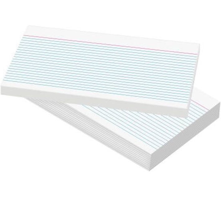 RBE RBEF8496 Large Record Cards – 127x203mm 3's (1 Sets) | Makro