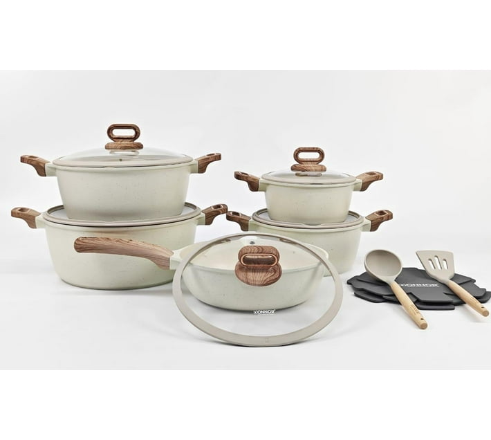 donnor 1 Non-Stick Coated Cast Iron Cookware Set (1 - Piece) | Makro