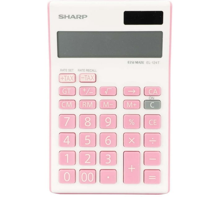 Sharp EL-124T Basic Calculator (12 Digit) | Makro