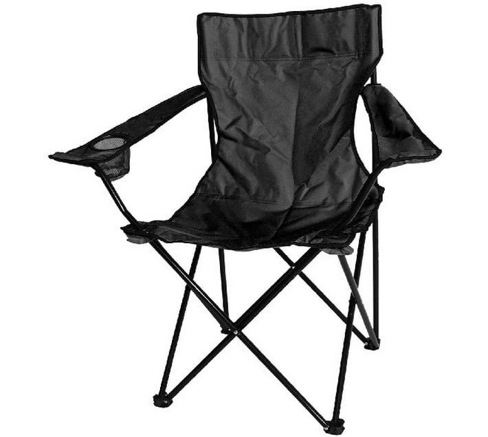 PressPlay Tech Professional Camp Stool- Outdoor Camping Foldable Chair ...