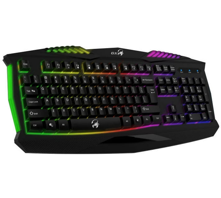 Genius GX 31310475100 Wired USB Gaming Keyboard (Black) | Makro