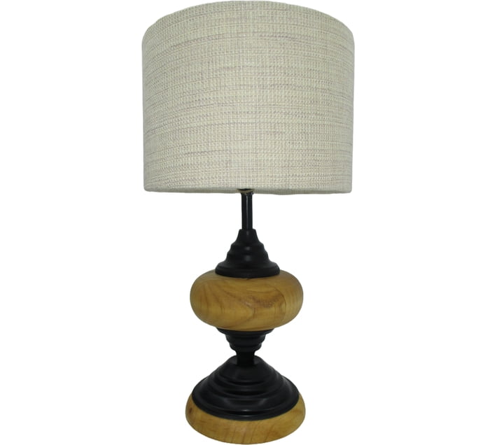 LAMP FACTORY MERANTI STAIN LAMP WITH LAMP SHADE (CH27) TABLE LAMP (44 ...