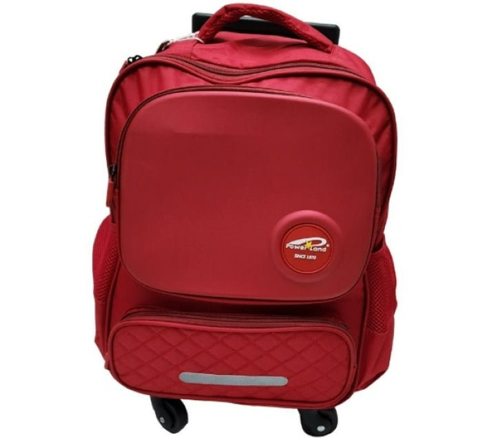 Powerland Rolling Backpack Trolley (Red, 20 L) | Makro
